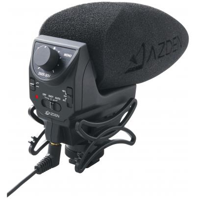 AZDEN SMX-30V 阿兹丹微电影话筒立体声 单声道 混音 三合一 单反录音话筒麦克风 | 咔么租赁—影视器材租赁平台,租单反相机,出租 ...