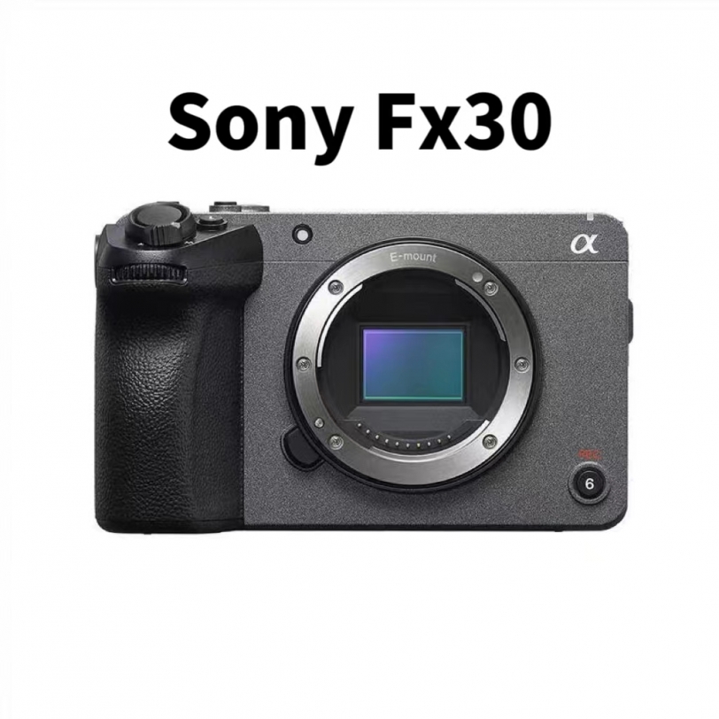 Sony/索尼 紧凑型4K Super 35mm 电影摄影机FX30 | 咔么租赁—影视器材租赁平台,租单反相机,出租摄像机,镜头租赁,大疆航拍无人机租借,三轴稳定器,摇臂轨道设备,影视灯光租赁。